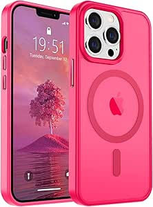 Amazon.com: SUPFINE Magnetic for iPhone 12 Pro Max Case [Compatible with MagSafe] [10 FT ...