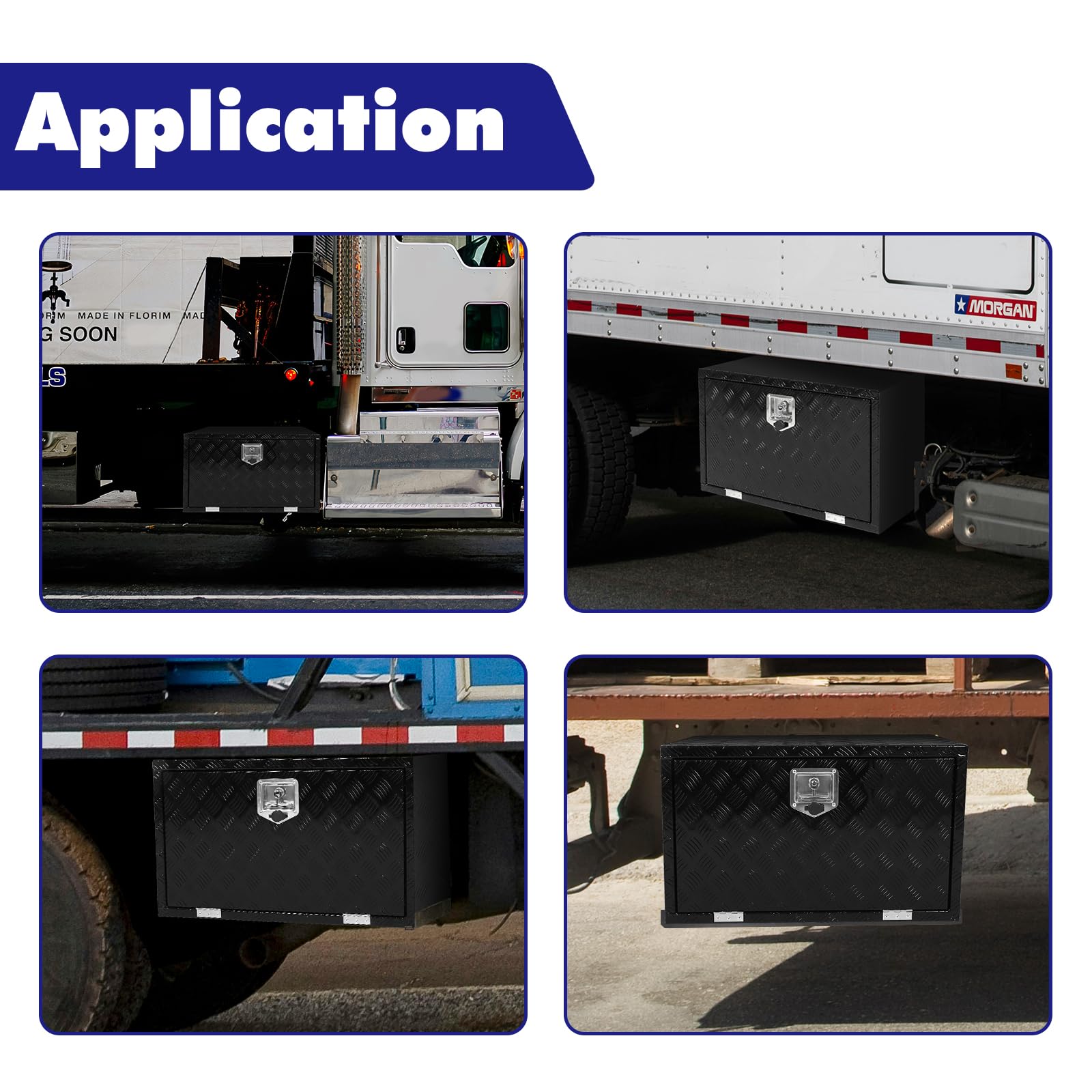 Snapklik.com : Bchsadvb Aluminum 5 Bar Tread Truck Tool Box Car Outdoor ...
