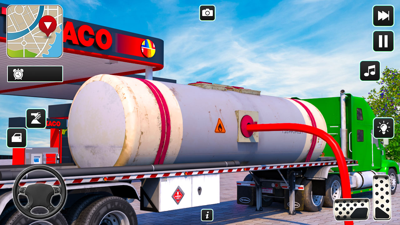 Real Oil Tanker Truck Urban City Simulator: Oil Truck Tank and Offroad ...