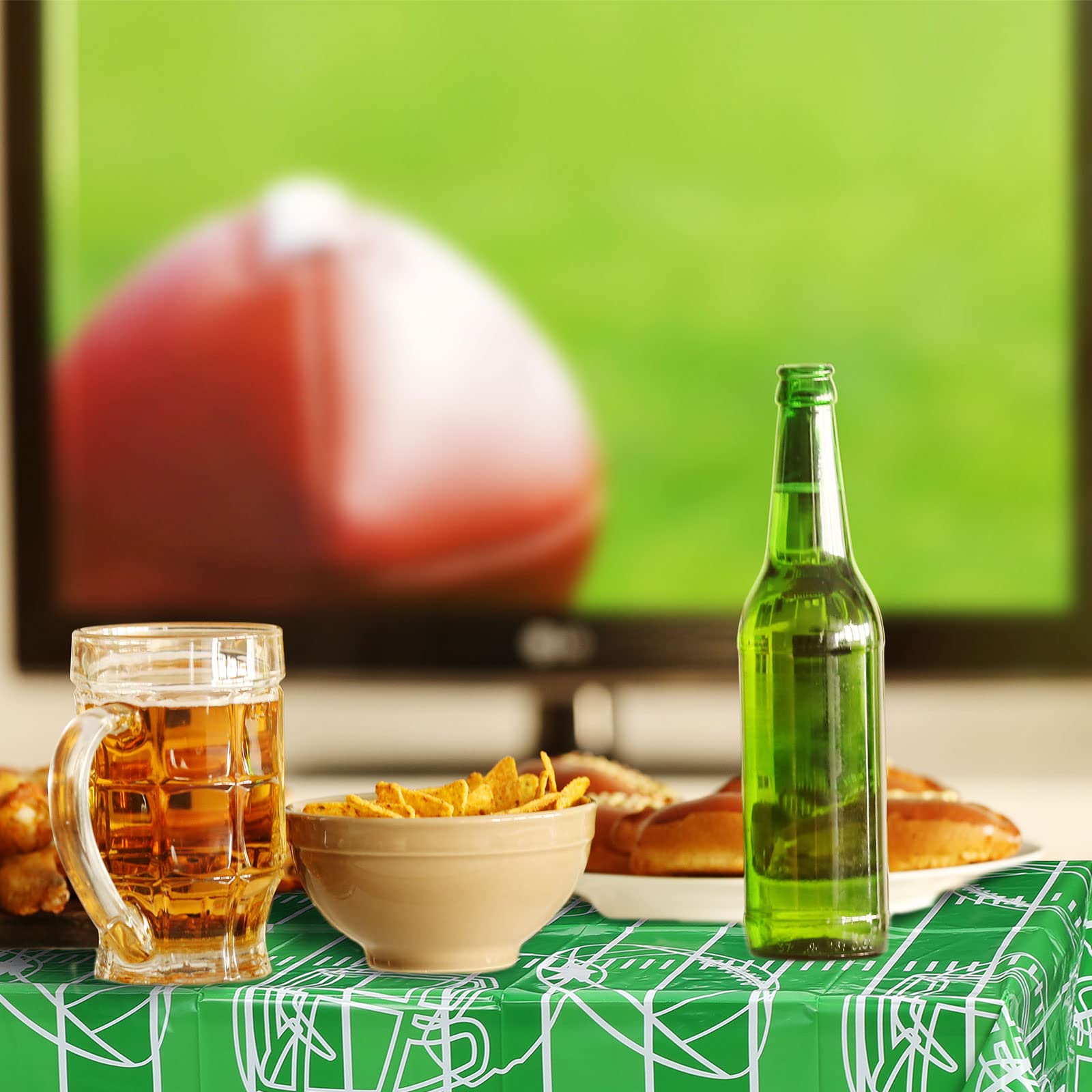 Snapklik.com : Irenare Game Day Football Tablecloth Plastic Touchdown ...