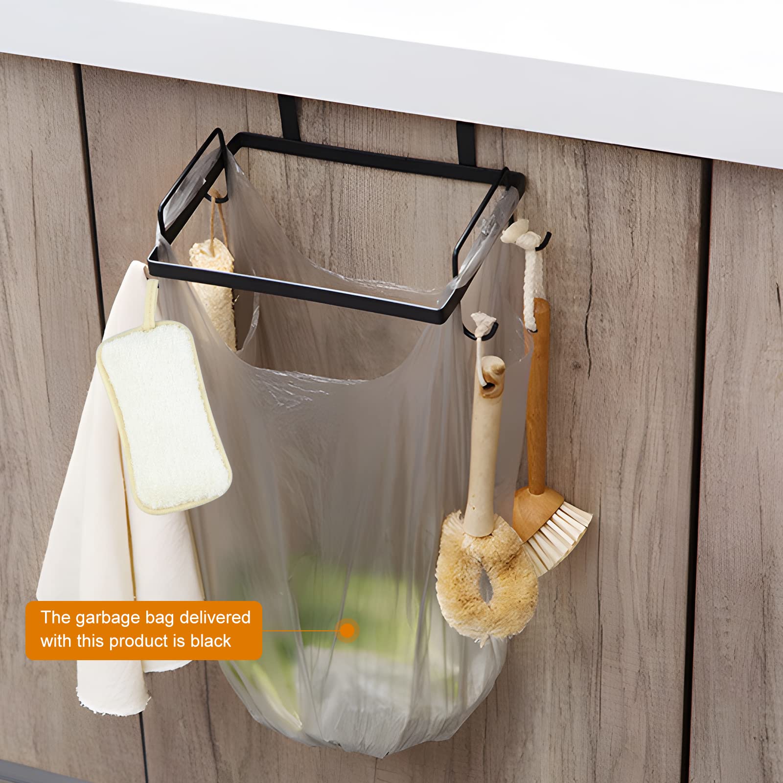 Cabinet Trash Bag Holder