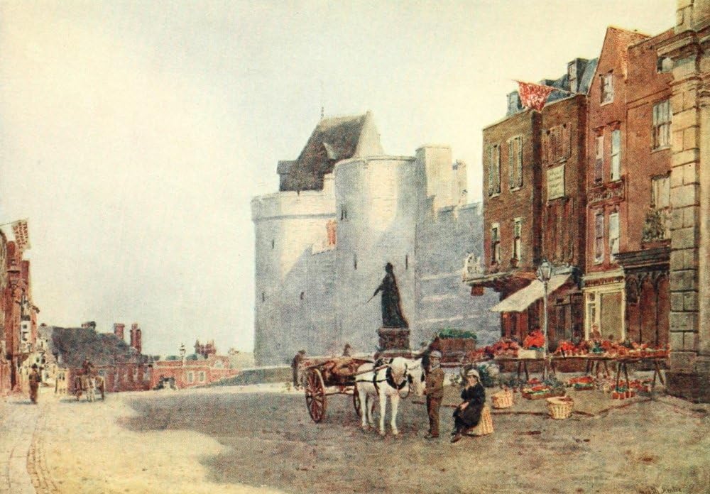 Amazon.com: Windsor 1908 Windsor Market (early morning) Poster Print by ...
