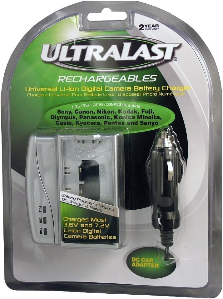 Amazon.com : Ultralast UL-DCCL Universal Li-Ion Digital Camera Battery ...