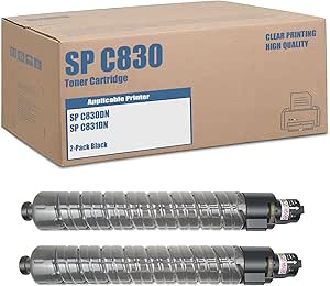 Amazon.com: NEFSAM Compatible Toner Cartridge Replacement for Ricoh SP ...