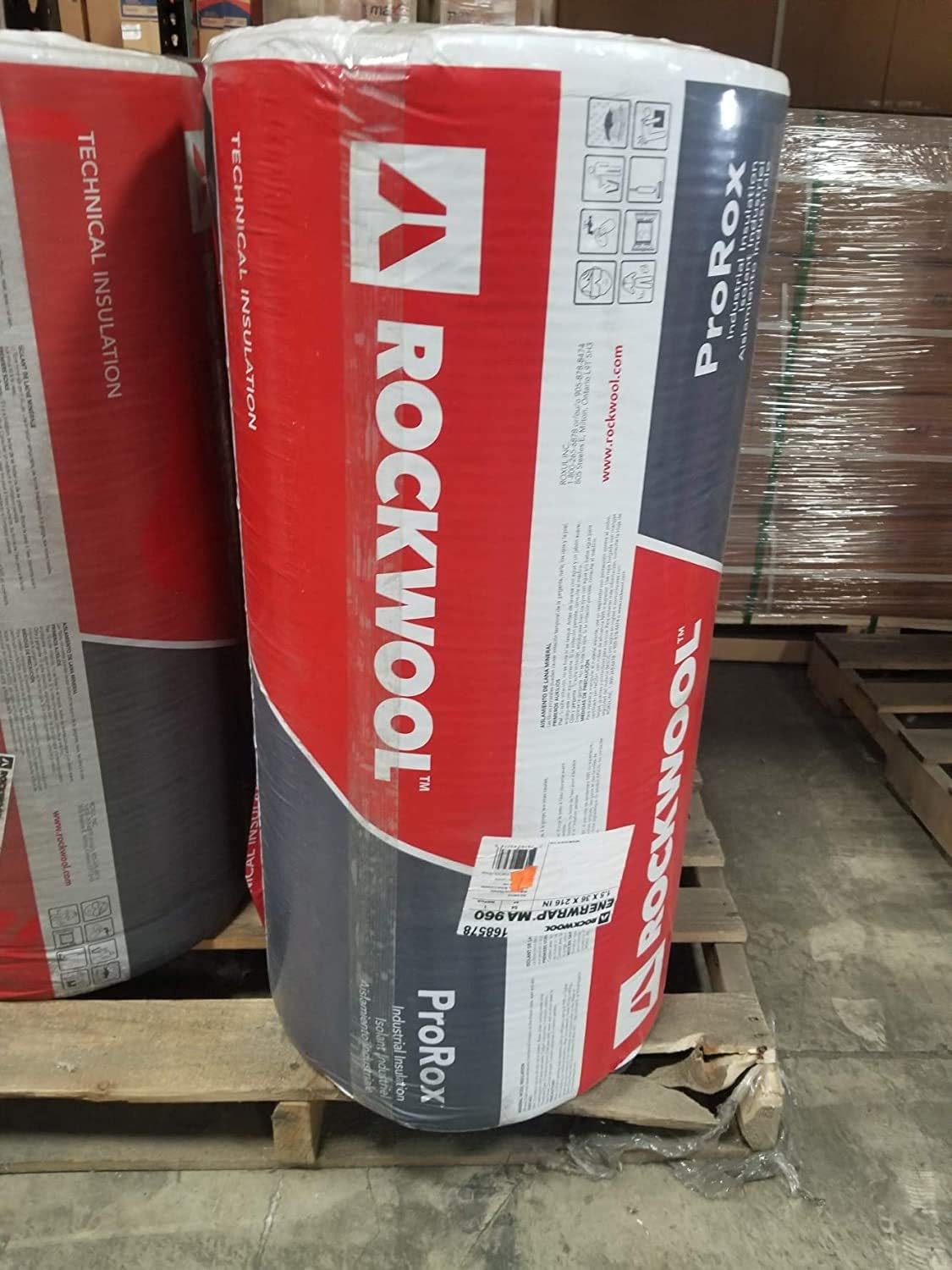 Amazon.com: Rockwool Enerwrap MA 960 Mineral Wool Insulation Pipe Wrap ...