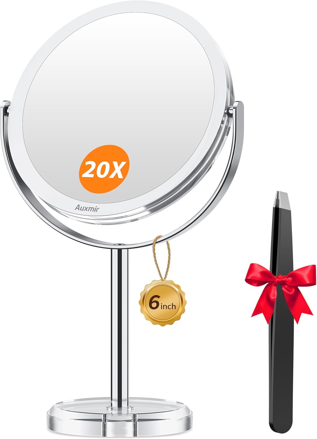 Amazon.com - Auxmir 20X Magnifying Makeup Mirror, Double Sided 1X/20X ...