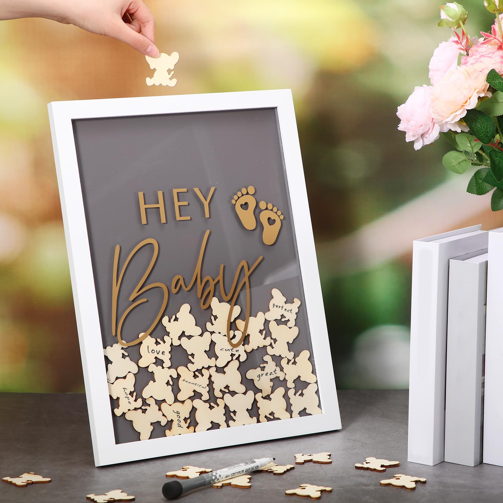 Snapklik.com : Unittype 71 Pcs 15.8 X 11.8 X 06inch Baby Shower Guest ...