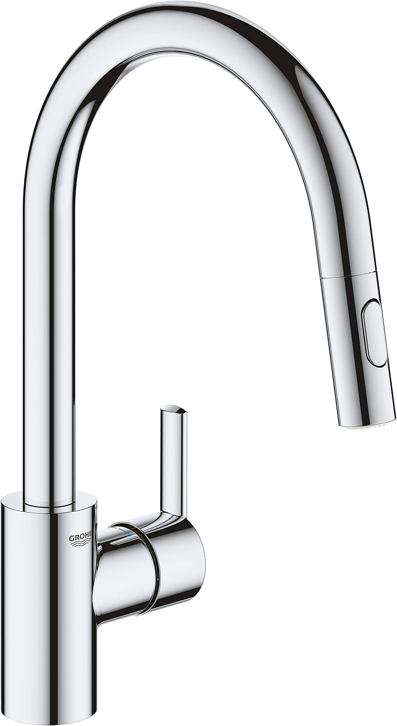 GROHE Get Swift - Grifo de cocina (caño alto extraíble, forma en C ...