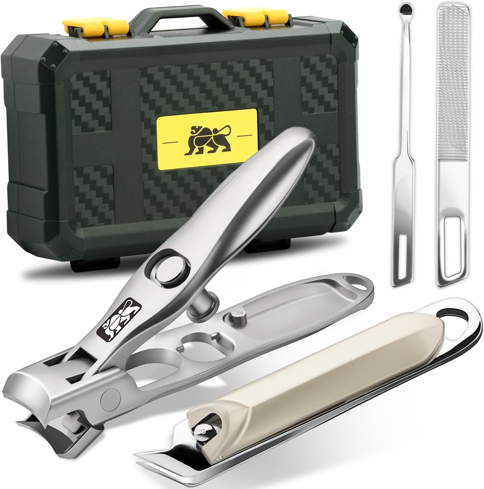 Amazon.com : DIGNITY Nail Clippers for Men Women Seniors with Catcher ...