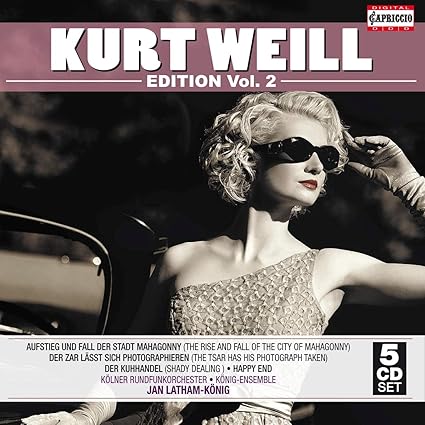 Kurt Weill: Edition: Amazon.co.uk: CDs & Vinyl