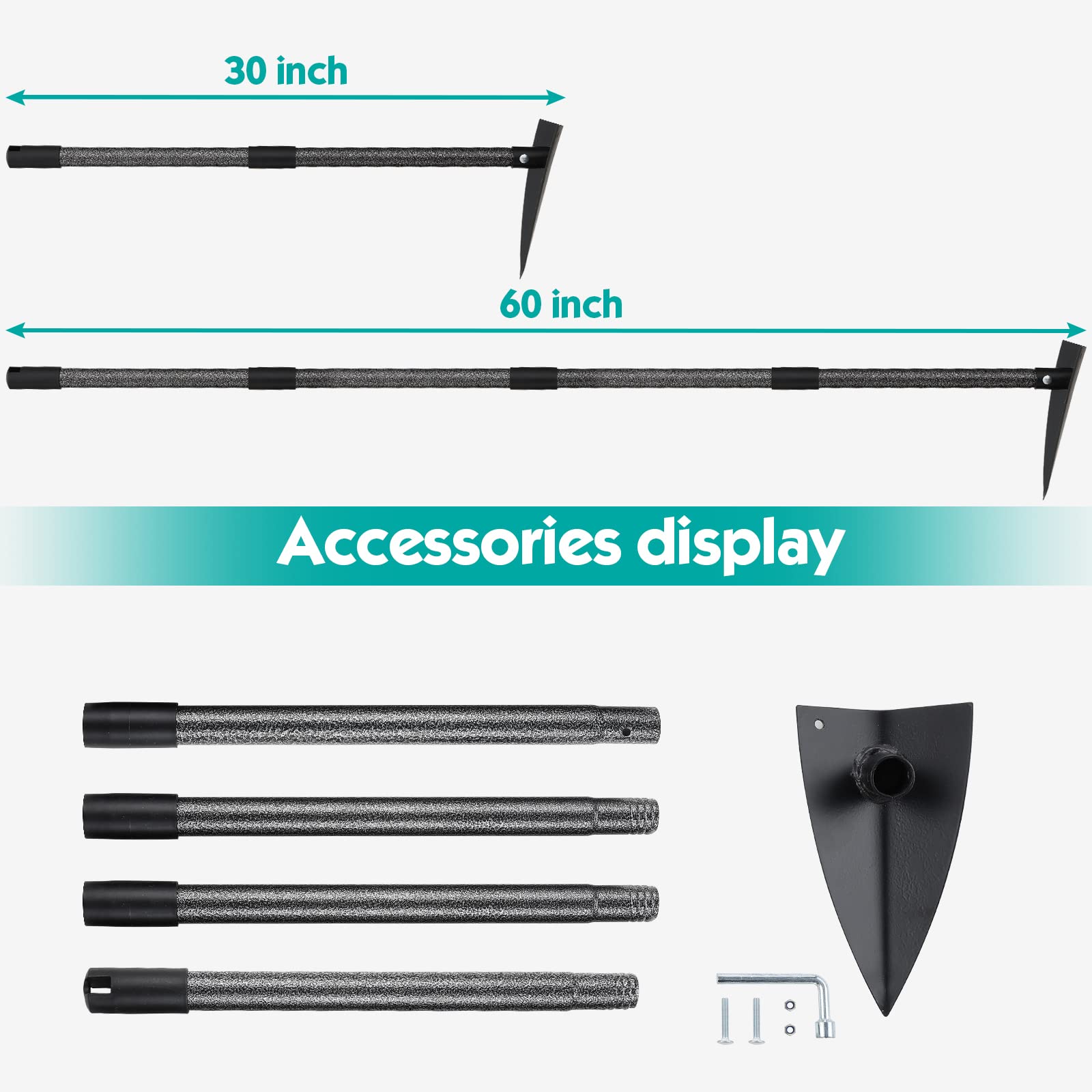 Snapklik.com : Hoe Garden Tool,Triangle Gardening Hoe