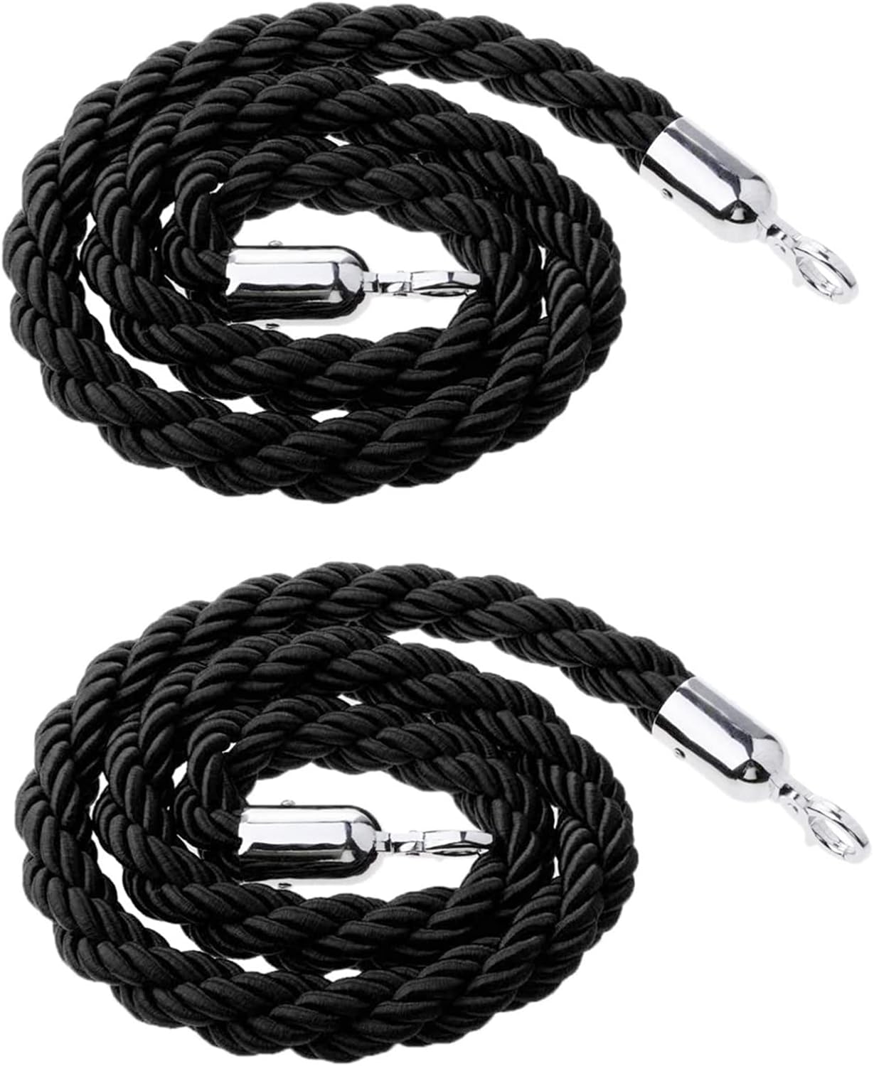 Amazon.co.jp: Black Pink Hemp Braid Stanchion Rope for Cinema Concert ...