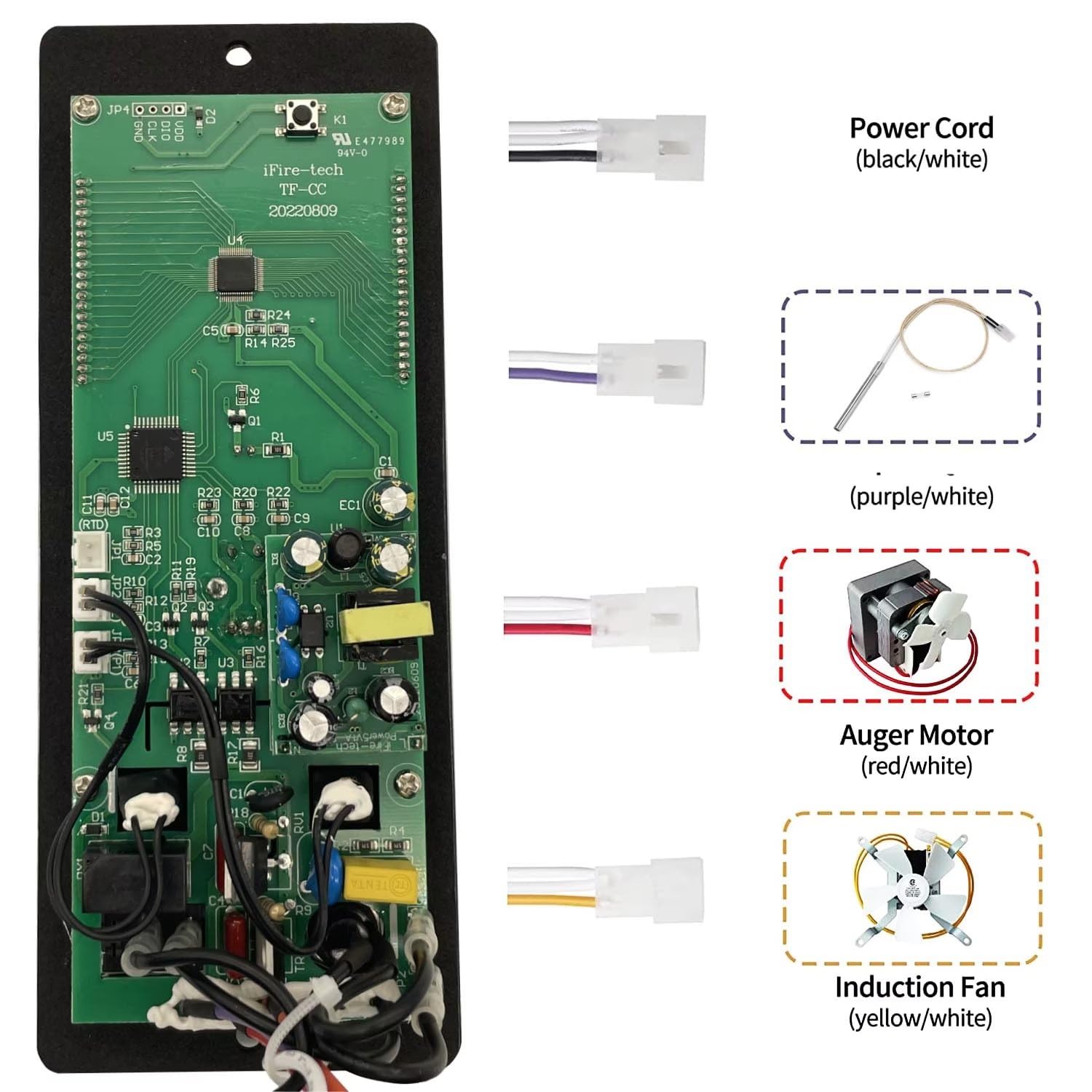 Snapklik.com : SHUNBAIXIN Gen2 PID Controller For Camp Chef Pellet ...