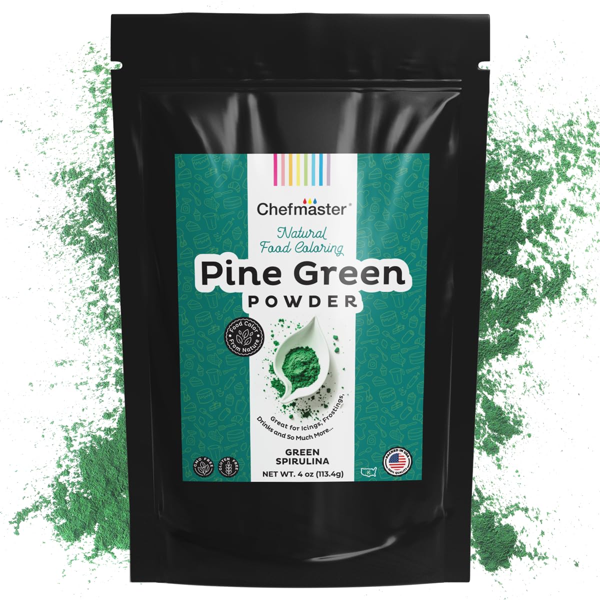 Amazon.com : Plant-Based Natural Food Color Powder by Chefmaster, No ...