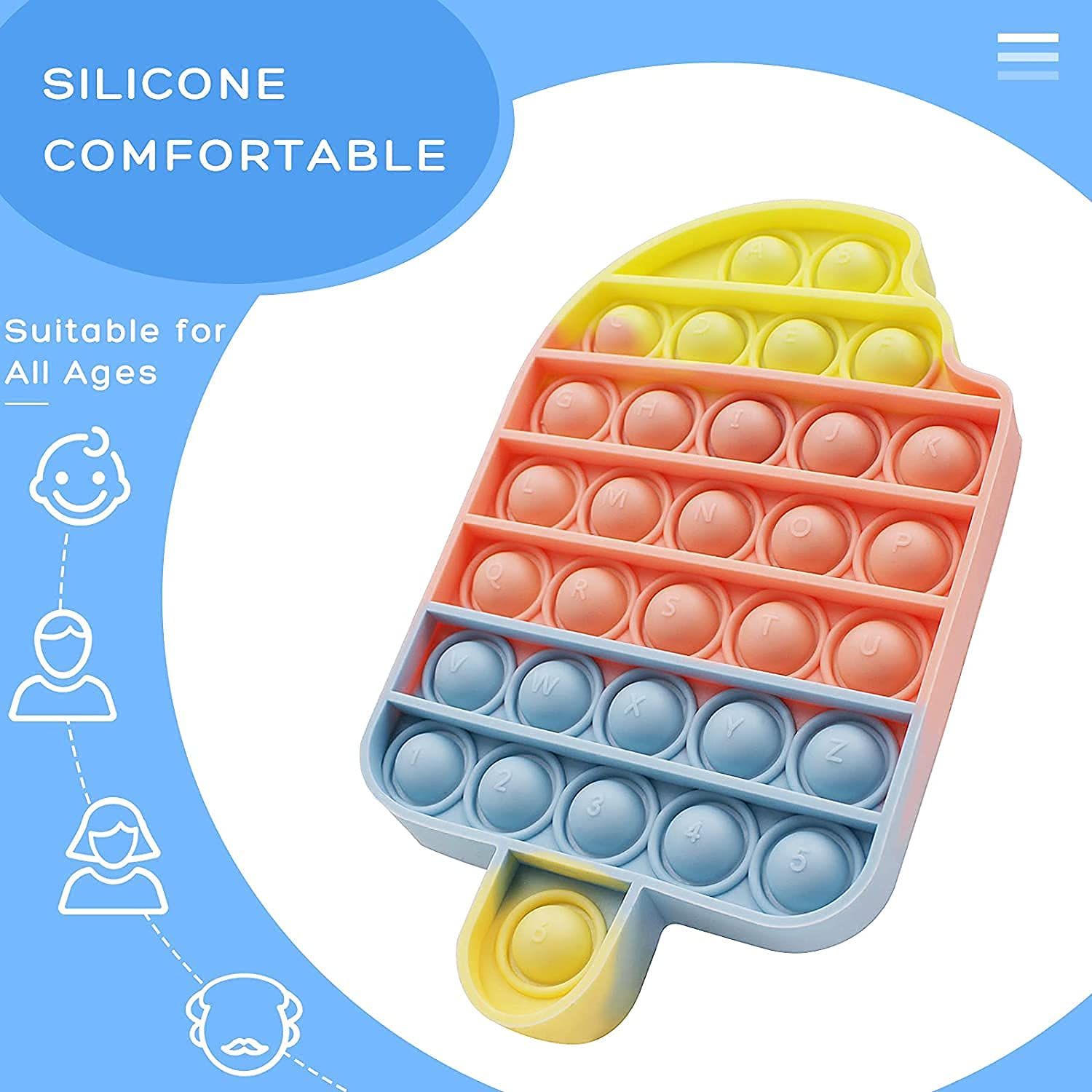 HENGARY pop it Fidget Toys, pop it Fidget Toy Set | pop its Fidget Toys ...