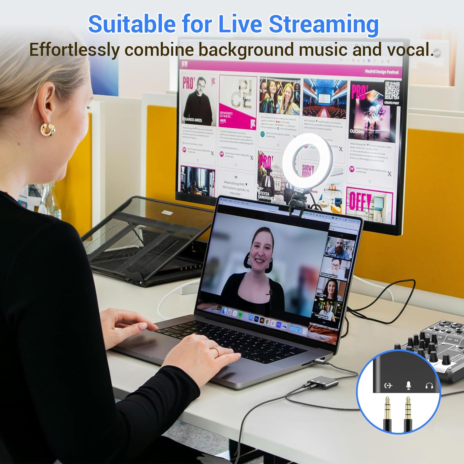 Cubilux USB C to 3.5mm Audio Adapter Instruction Manual