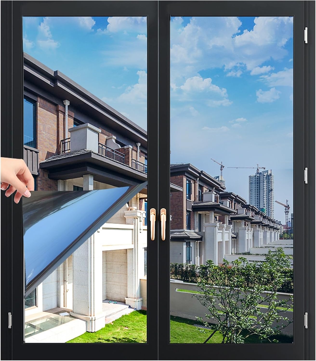 Amazon.com: One Way Reflective Window Film Privacy Clear Window Tint ...