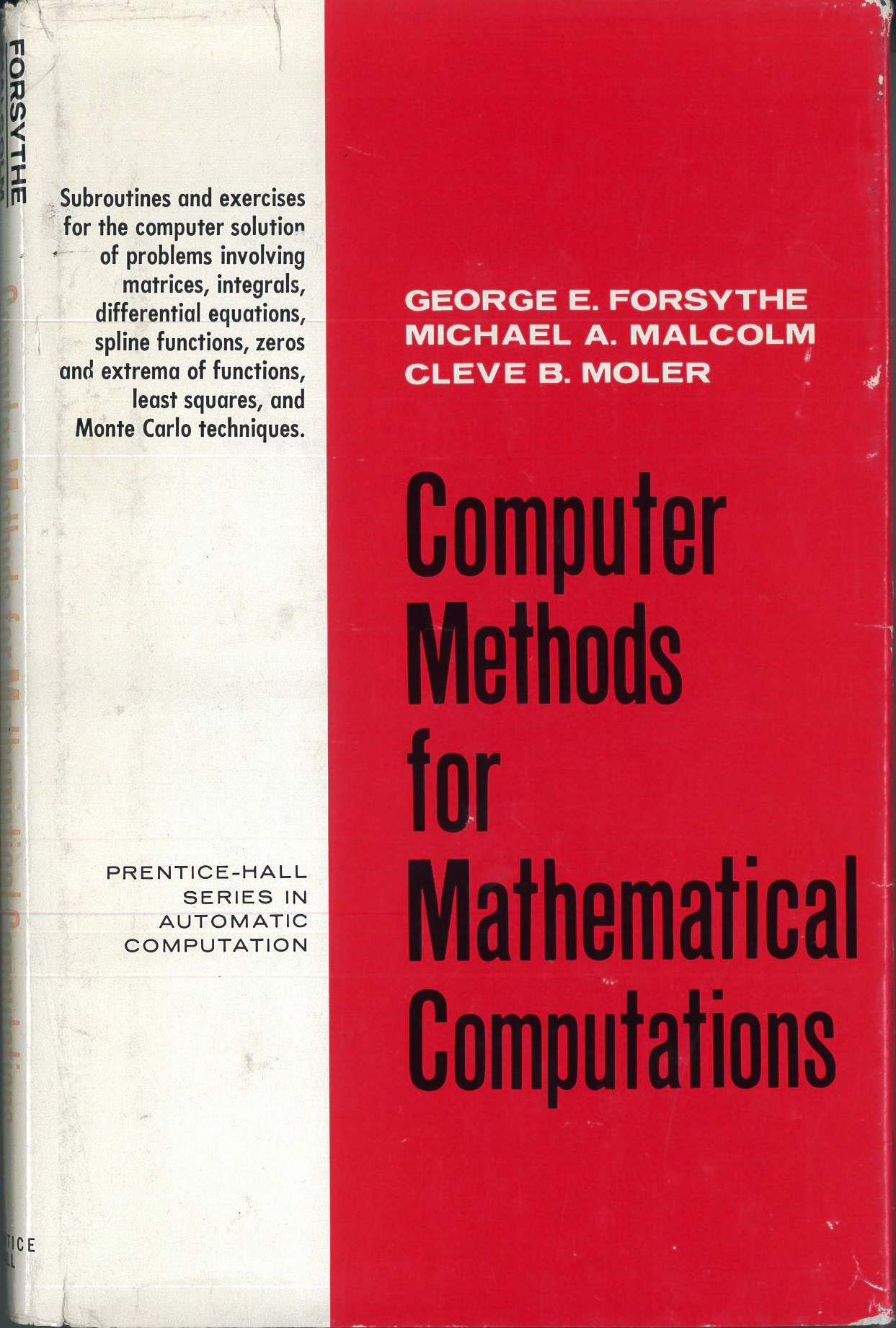 Amazon.com: Computer Methods for Mathematical Computations ...