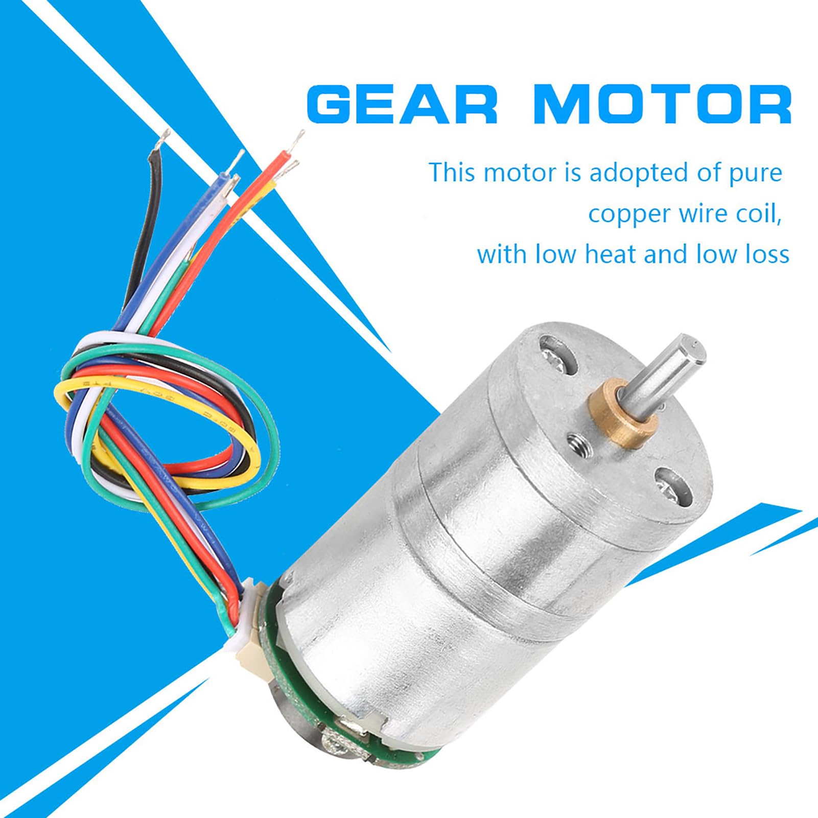 Snapklik.com : GM25-310 DC Gear Motor, 30 RPM /70 RPM /100 RPM /500 RPM ...