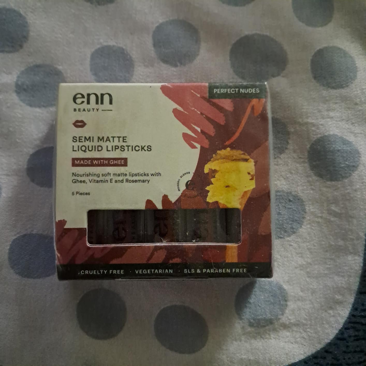 Buy Enn Long Lasting Semi Matte nourishing soft Liquid Lipsticks With ...