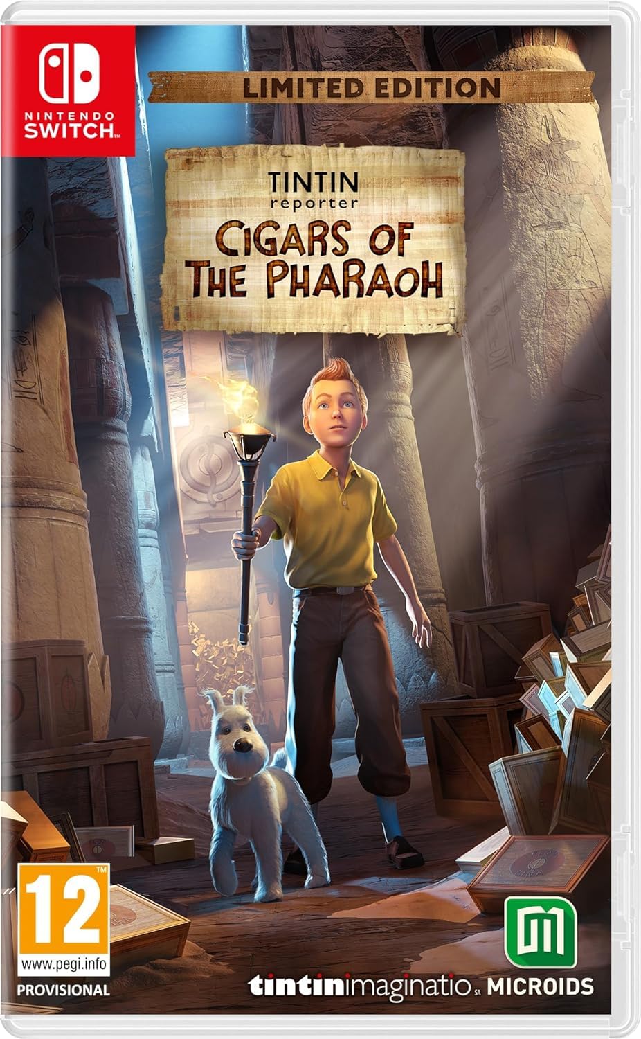 Tintin Reporter: Cigars of The Pharaoh - Limited Edition (Nintendo ...