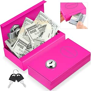 Amazon.com : Reallnaive 1 Pack Metal Box for Gamblers Pocket Sized ...