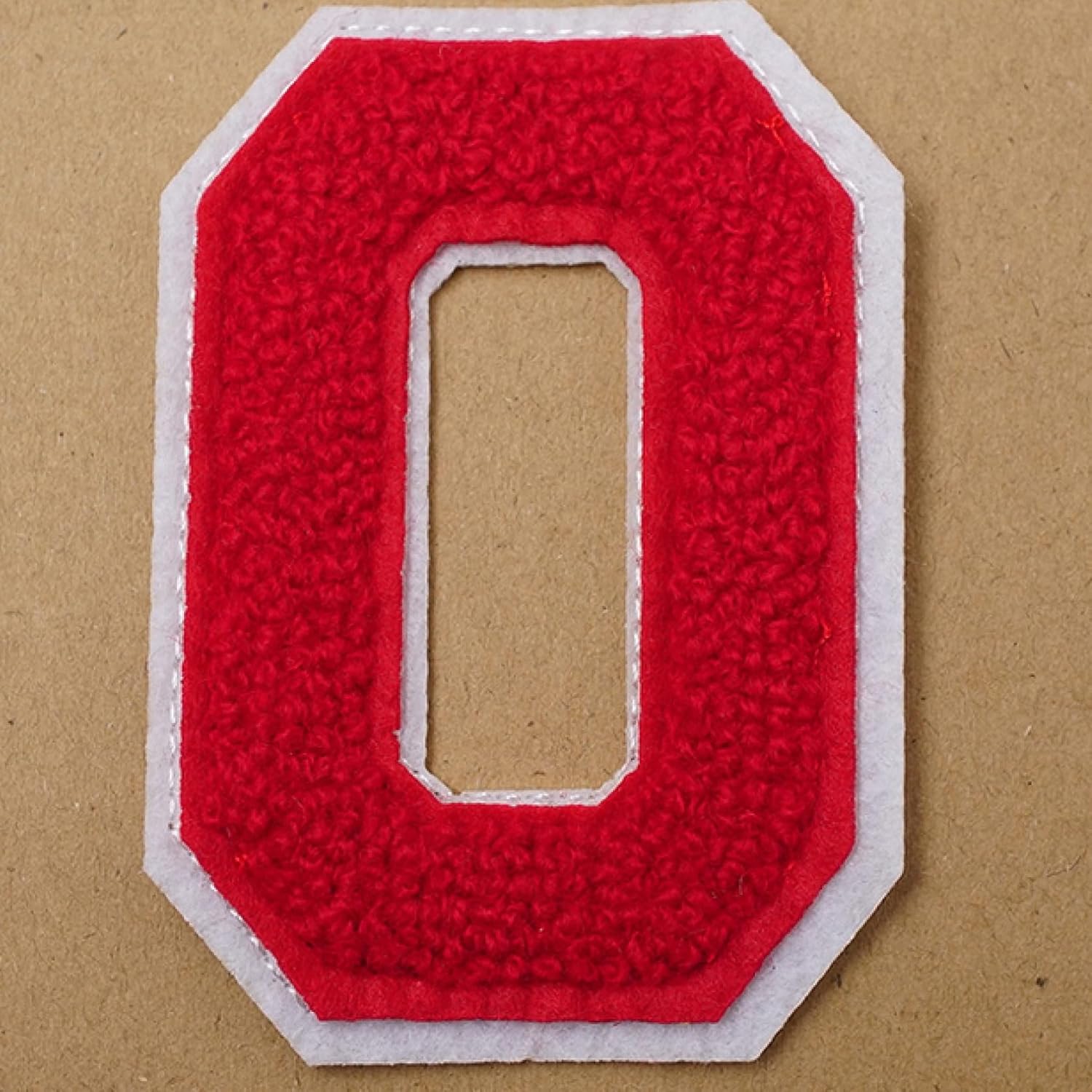 Amazon.com: 10 Pcs Red Iron on Letter Patches - Clothes DIY Sew on ...