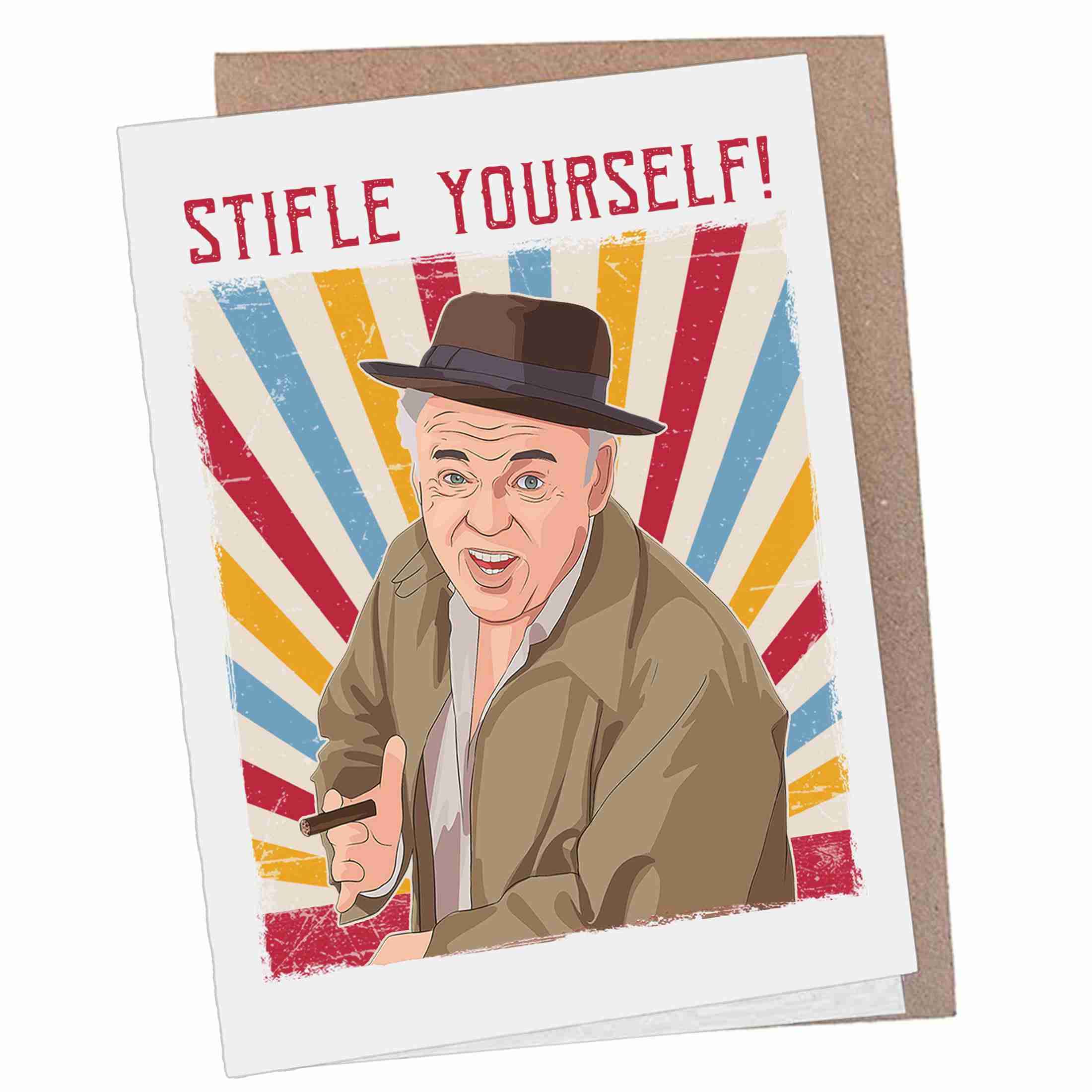 Buy Archie Bunker All In The Family Stifle Yourself Vintage Retro Funny ...