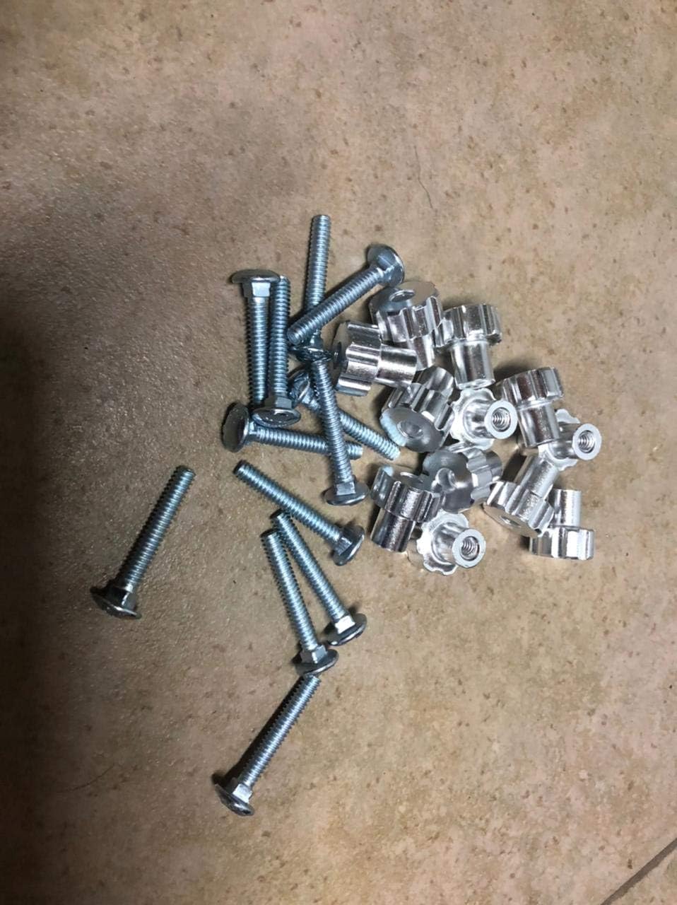Pet Carrier Fasteners - 12 pkg - Vari Kennel Replacement Bolts : Amazon ...