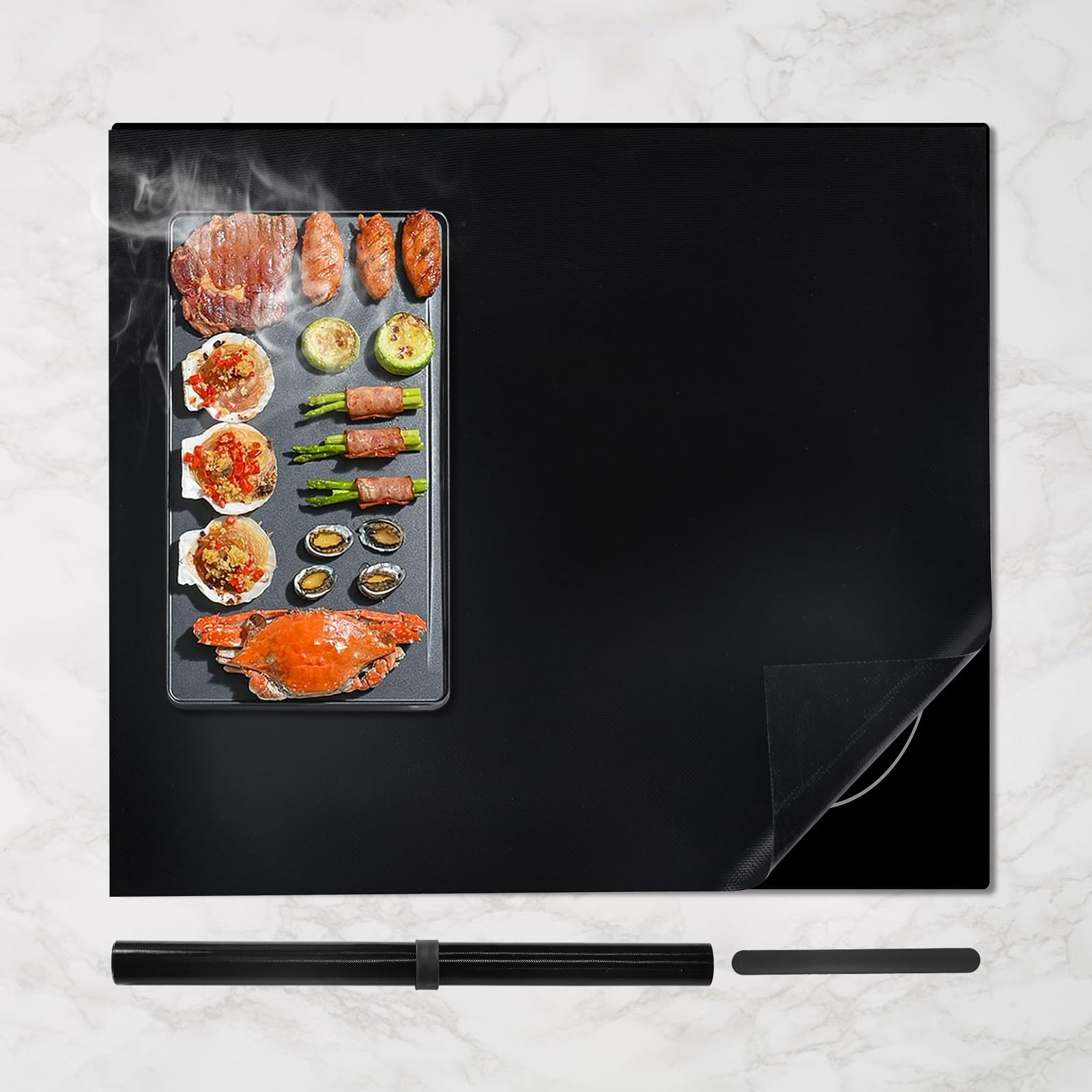 Amazon.com: KITCHENRAKU KR Large Induction Cooktop Protector Mat 20 ...
