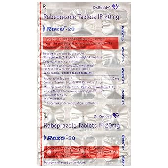 Razo 20mg - Strip of 15 Tablets : Amazon.in: Health & Personal Care
