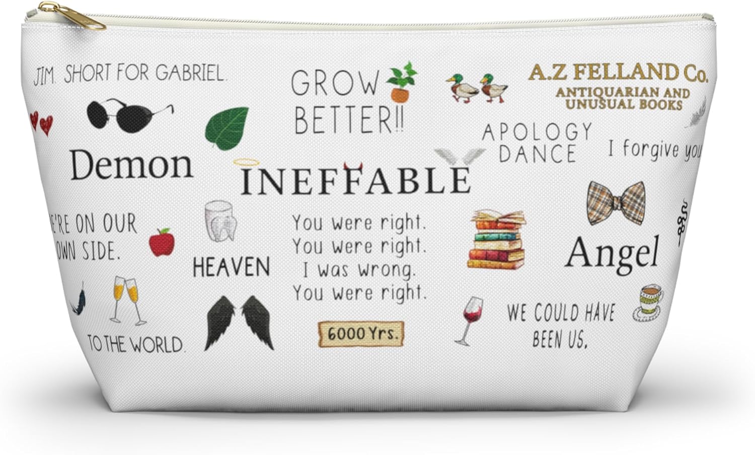 Amazon.com: Apology Dance Ineffable Husbands Aziraphale Crowley TV Show ...