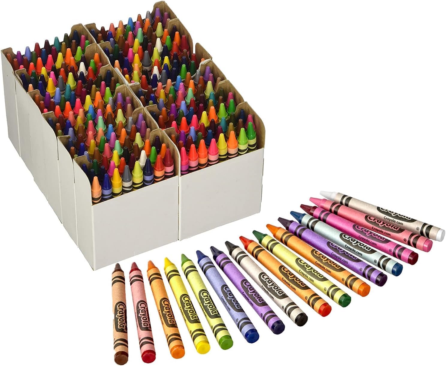 CRAYOLA - 288 Crayones de Cera, Classpack, Utiles Escolares ...