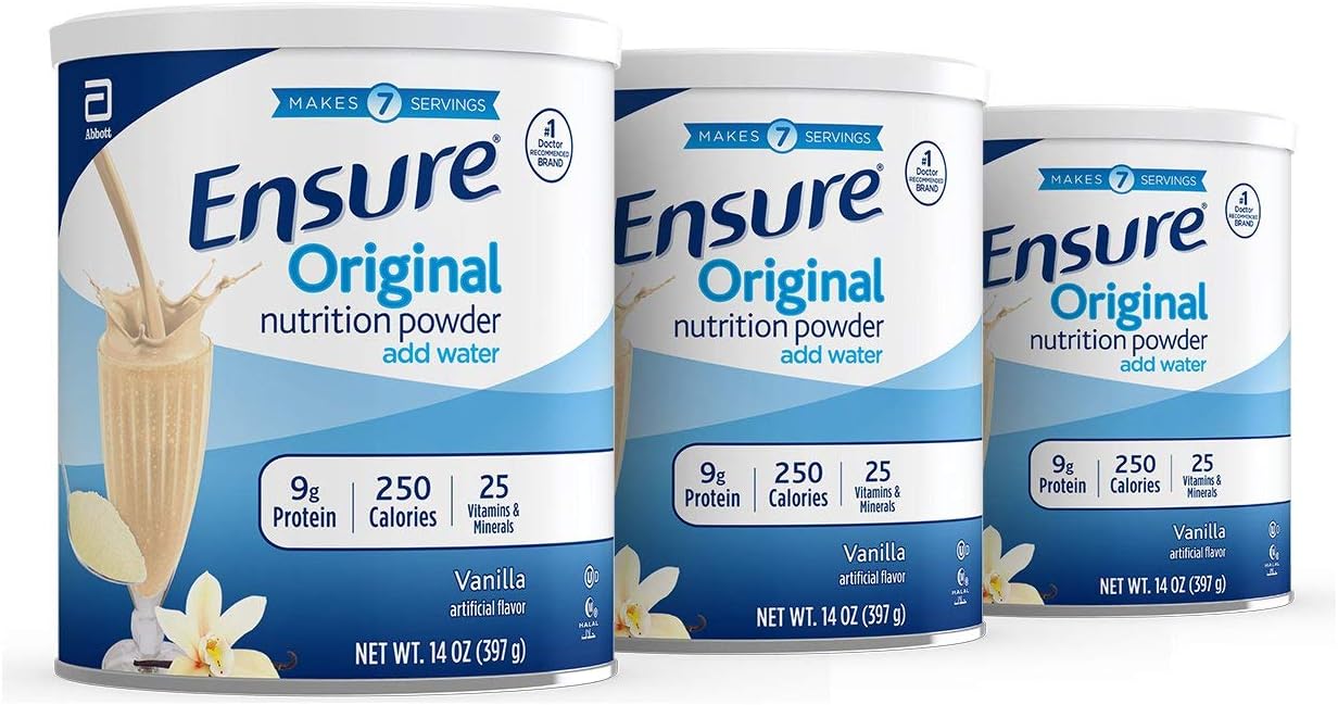 Amazon.com: Ensure Powder Complete Powder Balanced Nutrition Vanilla 14 ...