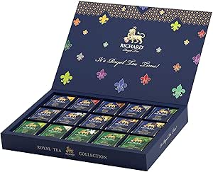 RICHARD Royal Tea Collection 15 Different Flavors 120 Tea bags 230.4g ...
