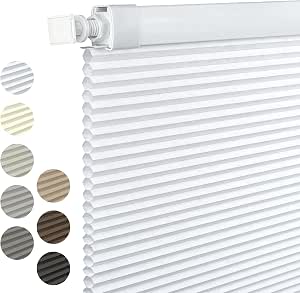 FIEKKRNR Stores cellulaires personnalisés sans fil filtrant la lumière ...