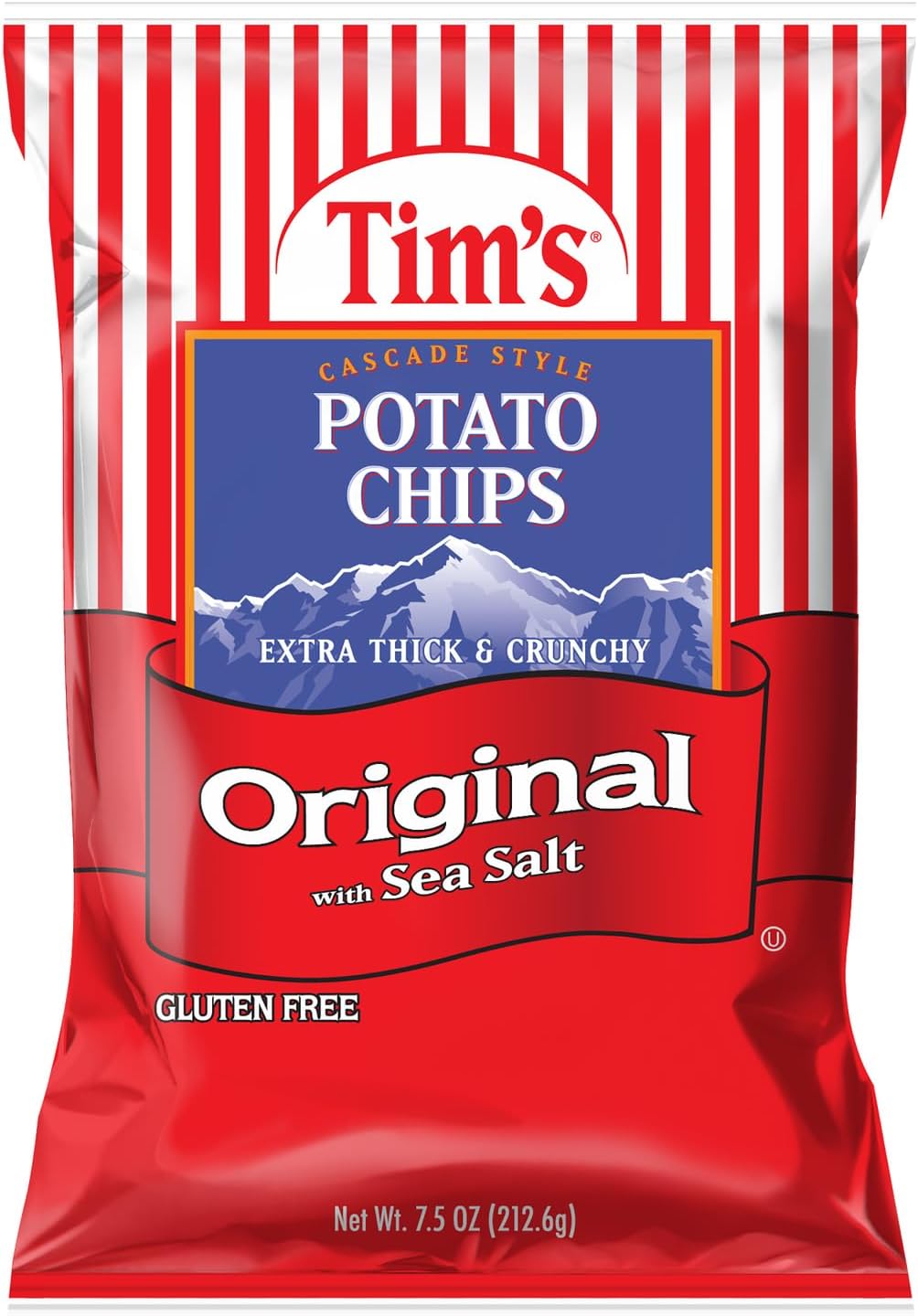 Amazon.com: Tim's Cascade Original Kettle Potato Chips, 7.5 Oz