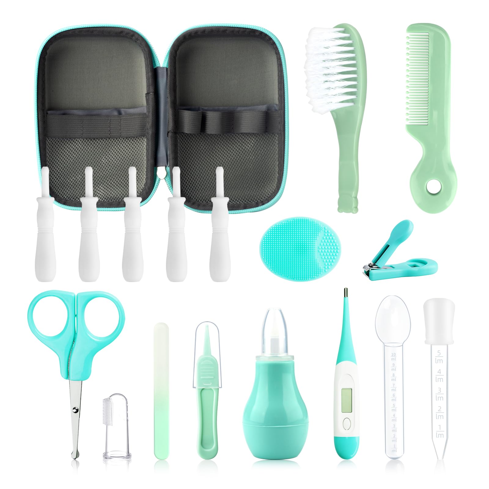 Snapklik.com : Baby Healthcare And Grooming Kit For Newborn Kids, 18PCS ...