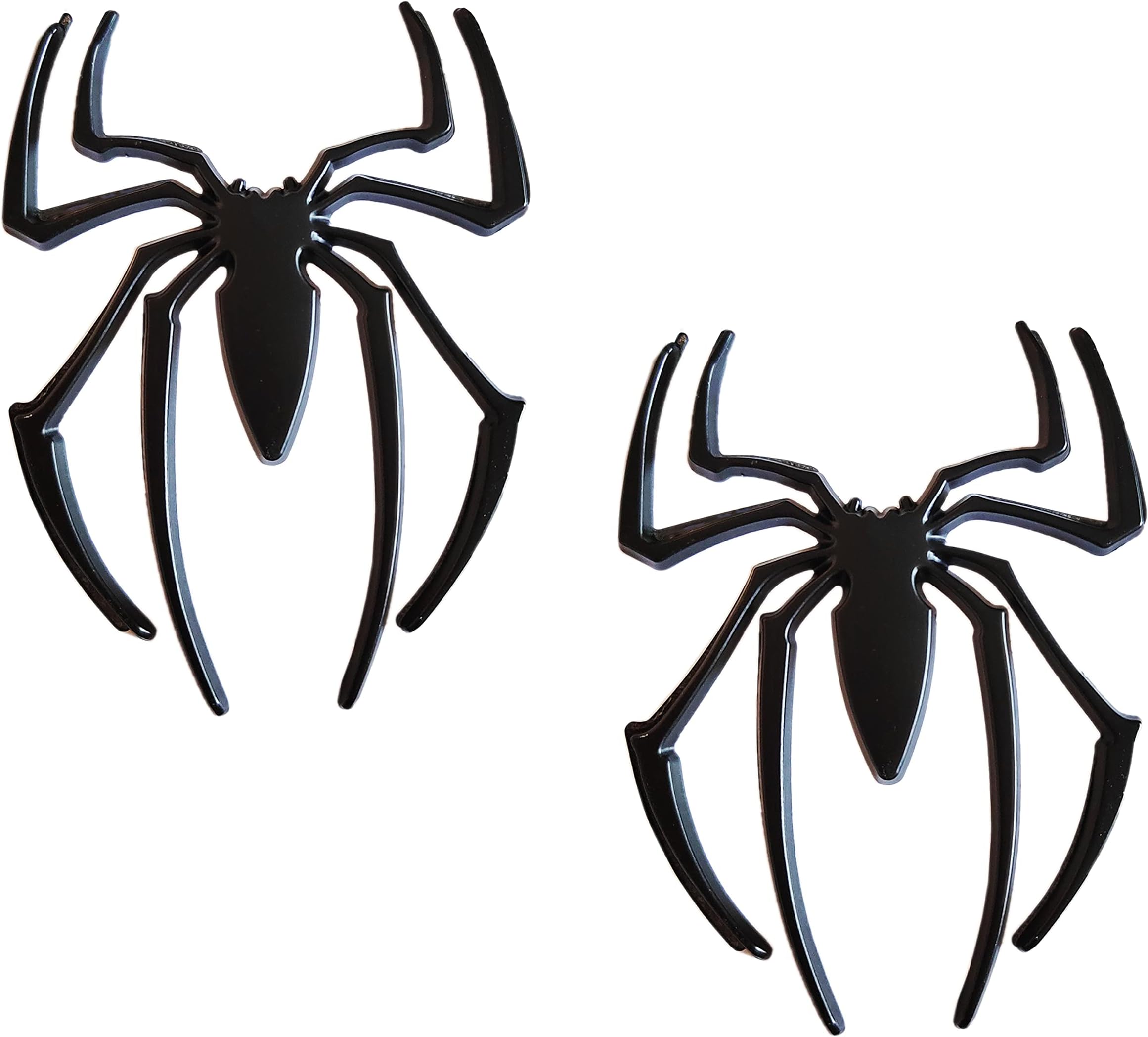 Amazon.com: Danti 3D Spider Chrome Emblems Badges Sticker Silvery for ...