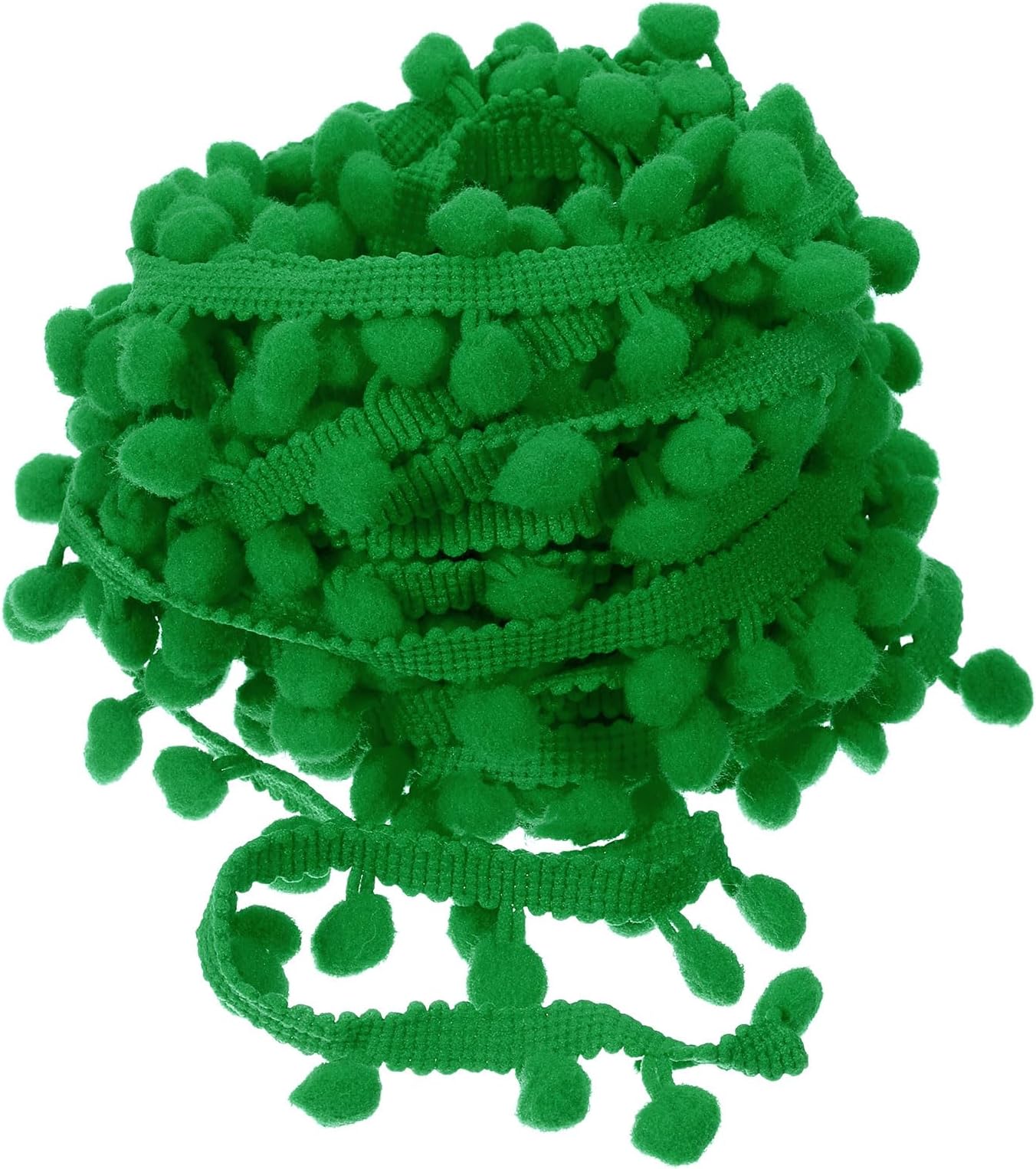 Amazon.com: uxcell 10 Yards Pom Pom Ball Fringe Trim, Ribbon Sewing ...