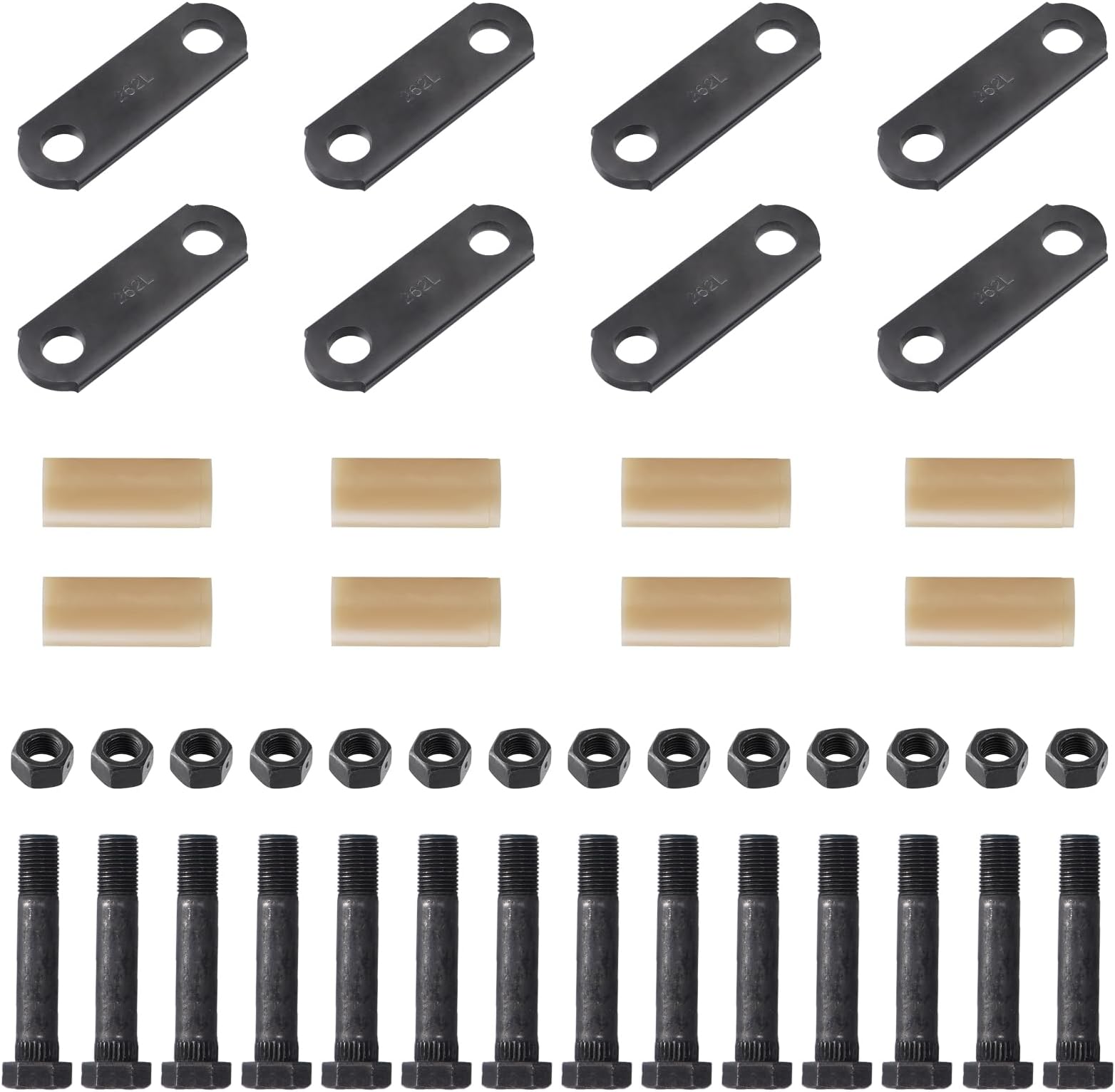 Amazon.com: Trailer Shackle Kit 3-1/8" Trailer Shackle Straps 312 ...