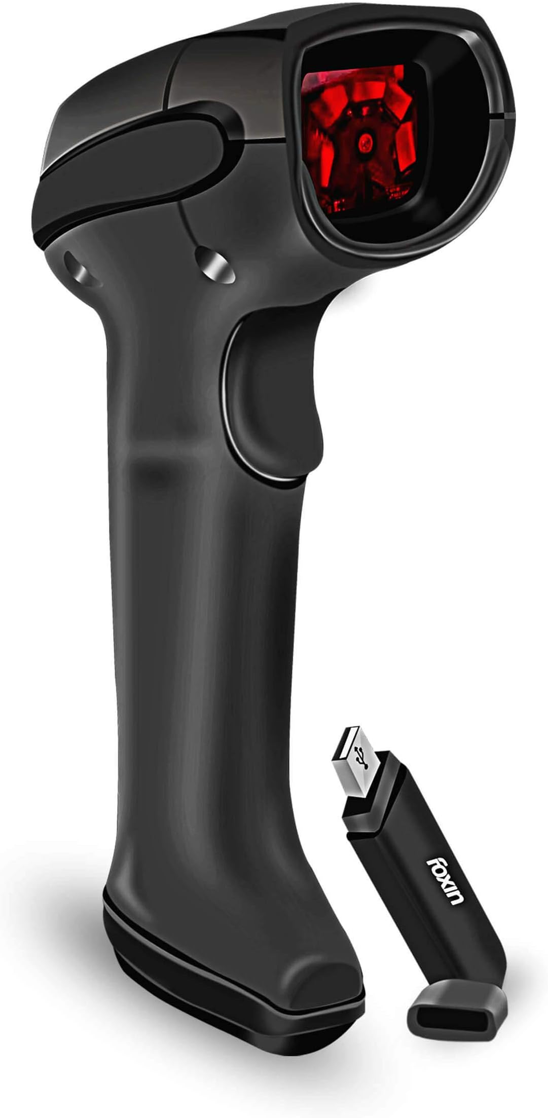 Foxin AIRSCAN 1D BARCODE SCANNER BIS Approved with Handheld High Speed ...