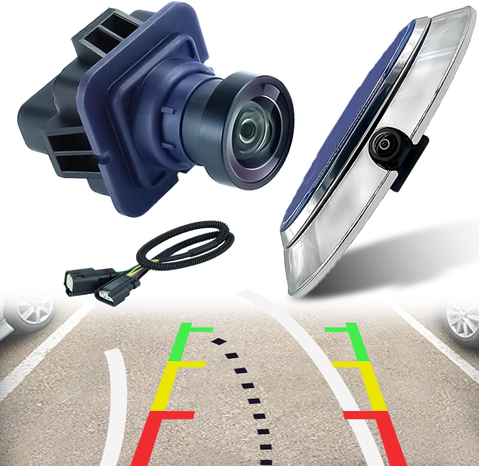 Amazon.com: TAIFAM Ford Tailgate Emblem Backup Camera Rear View Backup ...