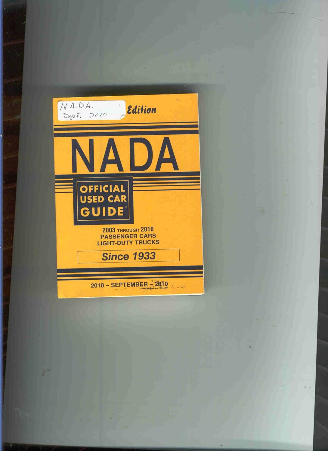 Nada Eastern Edition 2003-2010 Passenger Cars and Light Duty Trucks ...