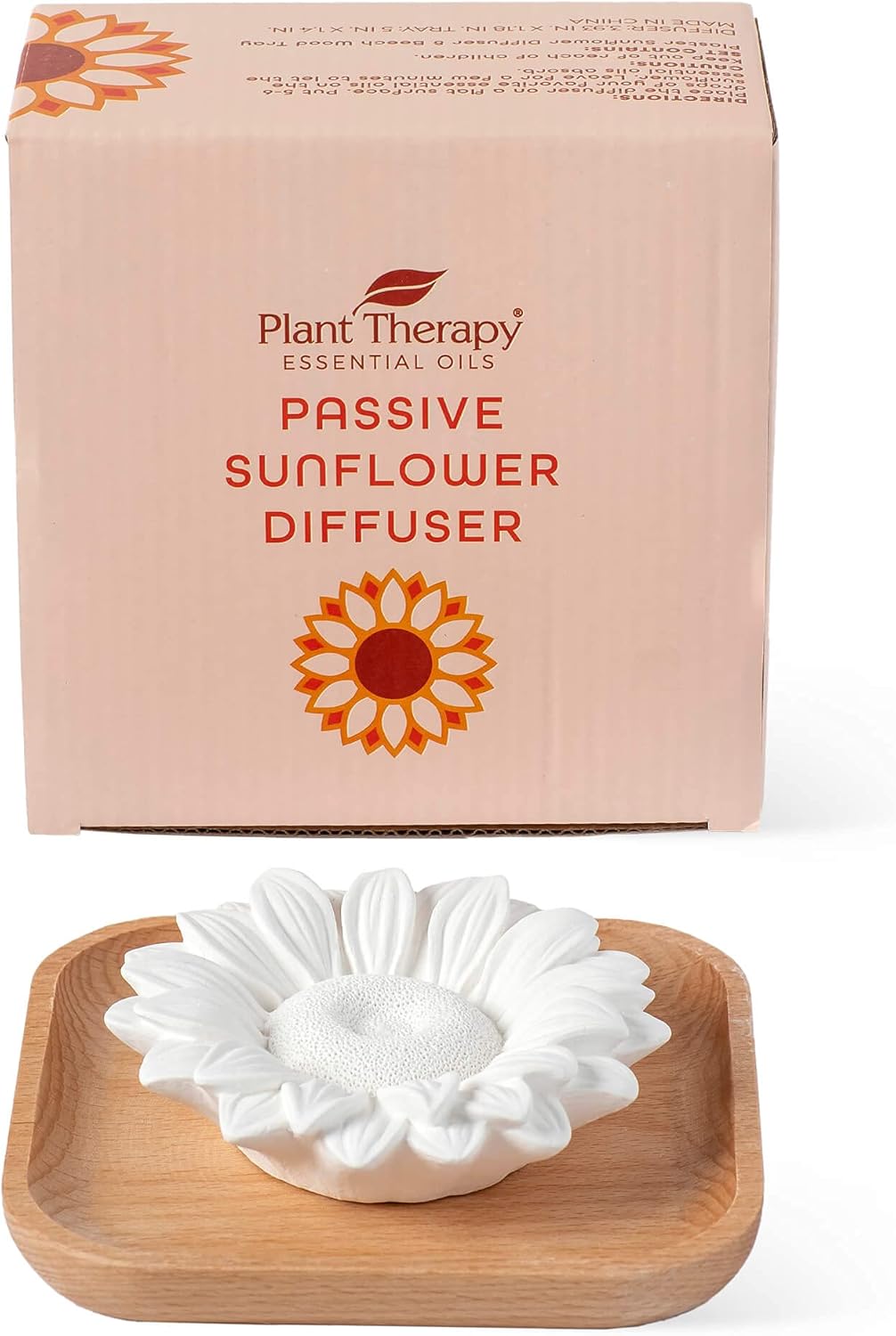 Amazon.com : Plant Therapy Passive Sunflower Aromatherapy Diffuser - A ...