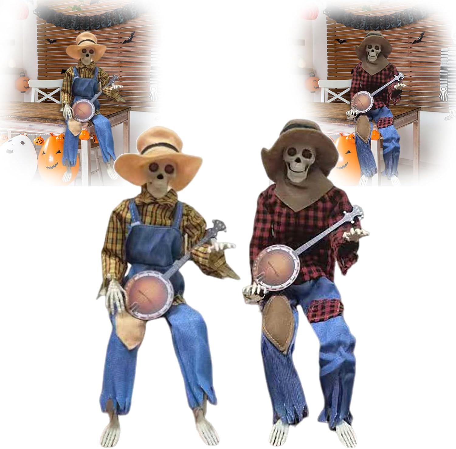 Halloween Animated Banjo Skeletons, Dueling Banjo Philippines | Ubuy