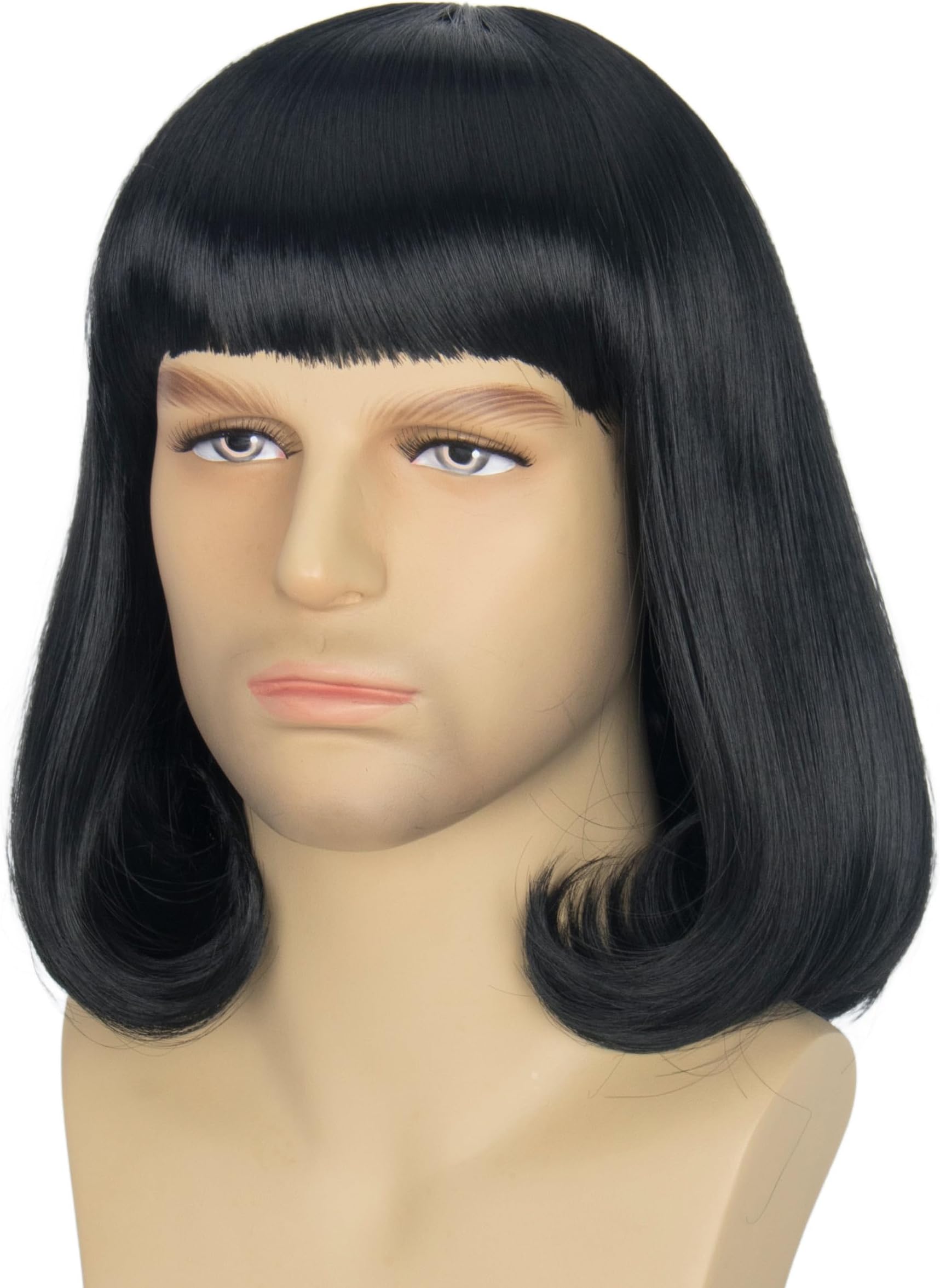 Amazon.com: JoneTing Clown Wig【+Bald Cap + Hair Cap】 Reddish Balding ...