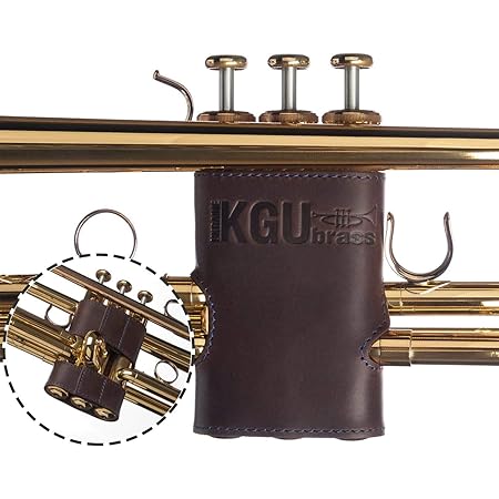 Amazon.com: Pro Tec L226SP Trumpet 6-Point Leather Valve Guard ...