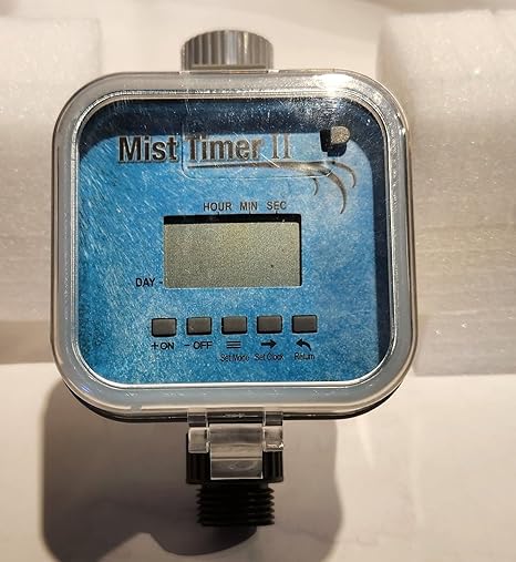 Amazon.com: Mist Timer II - Times in Seconds : Patio, Lawn & Garden