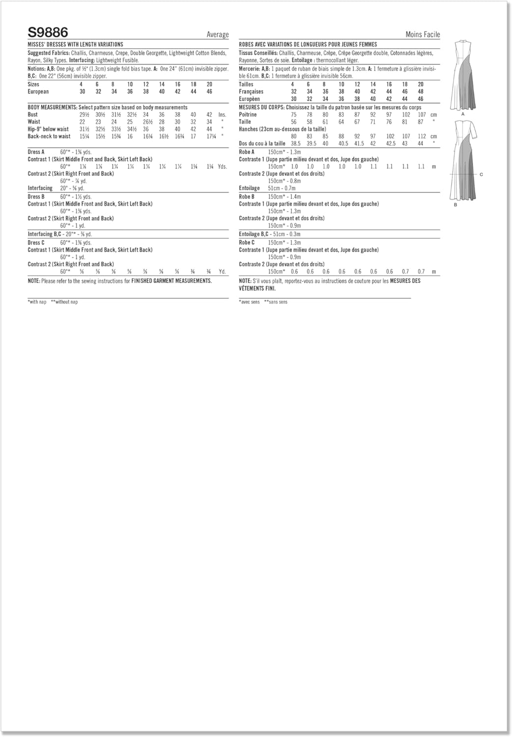 Amazon.com: Simplicity Misses' Fitted Color Block Dress Sewing Pattern ...